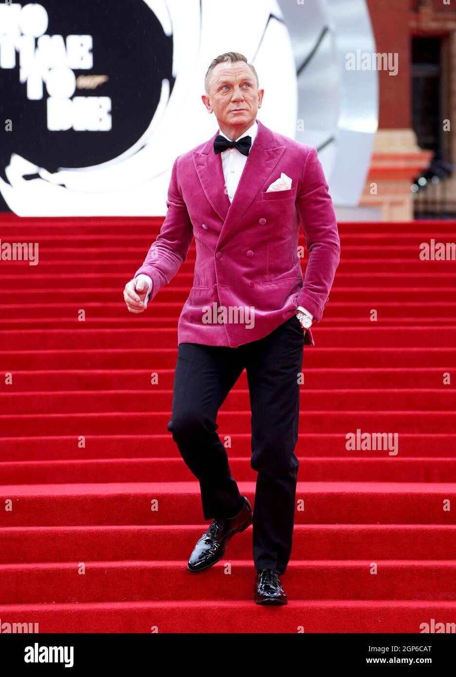 Daniel Craig attending the World Premiere of No Time To Die, at the ...