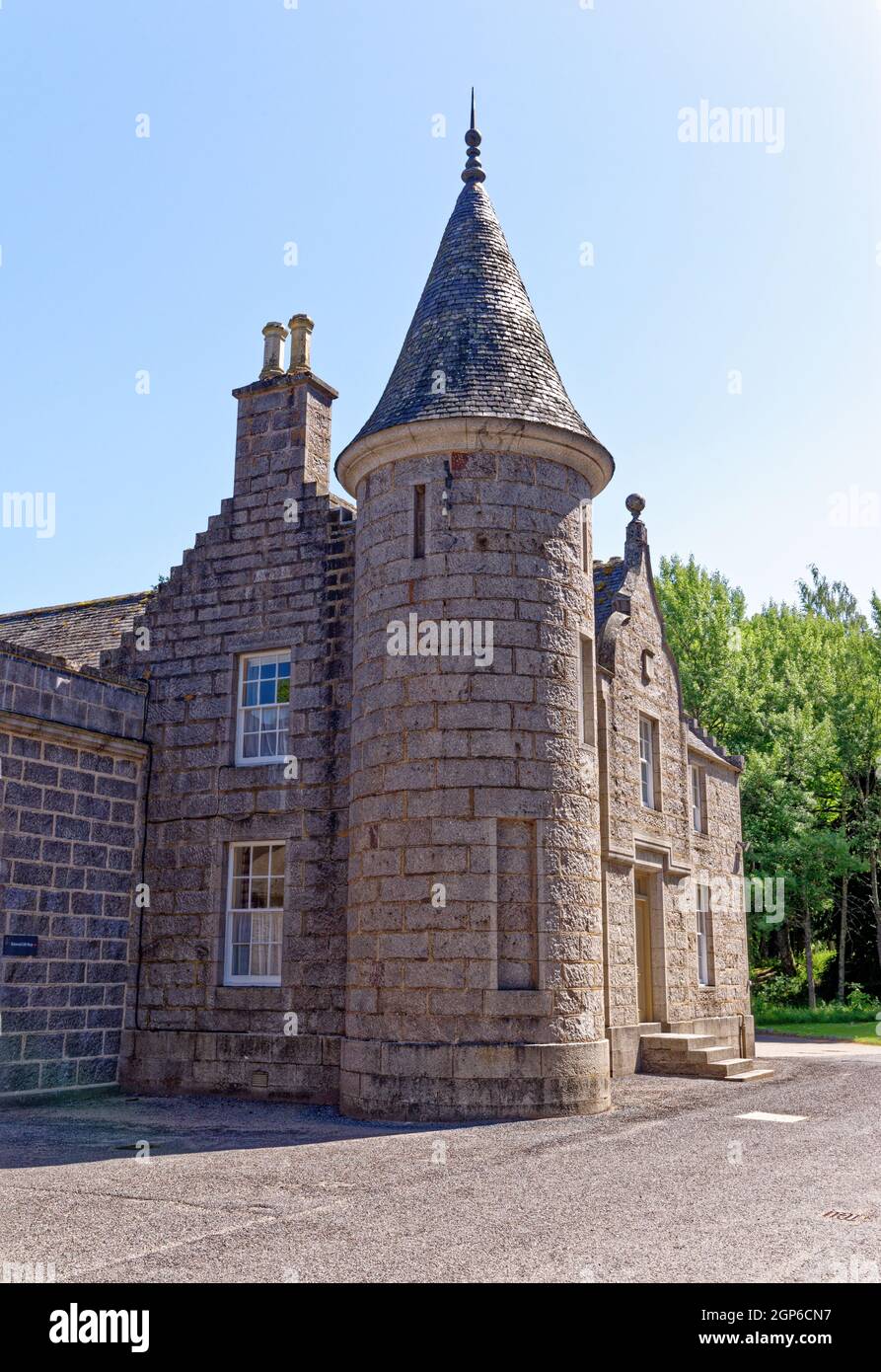 Balmoral Scottish Royal Scots baronial revival style castle and grounds ...