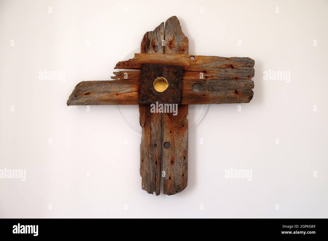 Cross in the Convent of the Sisters of the Holy Cross in Hegne, Germany ...