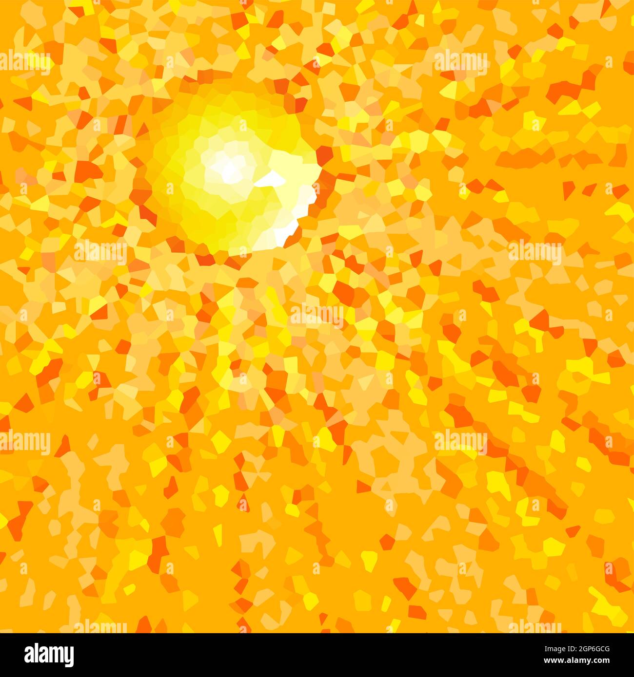 Orange abstract background sun. Vector Stock Vector Image & Art - Alamy