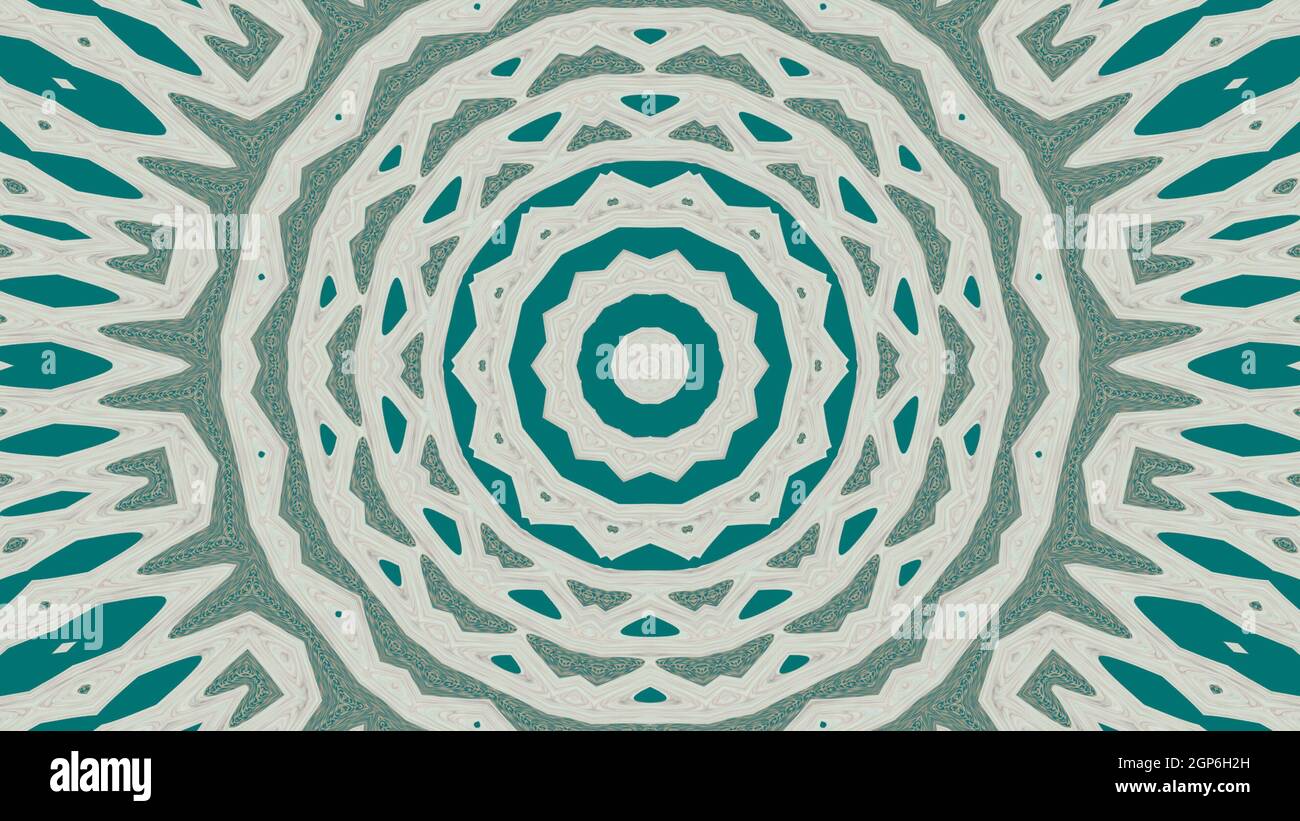 Illustration of an abstract kaleidoscope pattern Stock Photo - Alamy