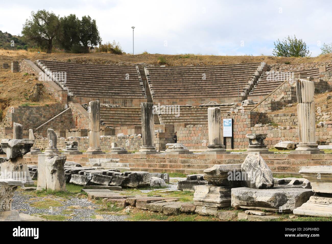 Asklepieion of Pergamon is an ancient Greek healing temple (first ...