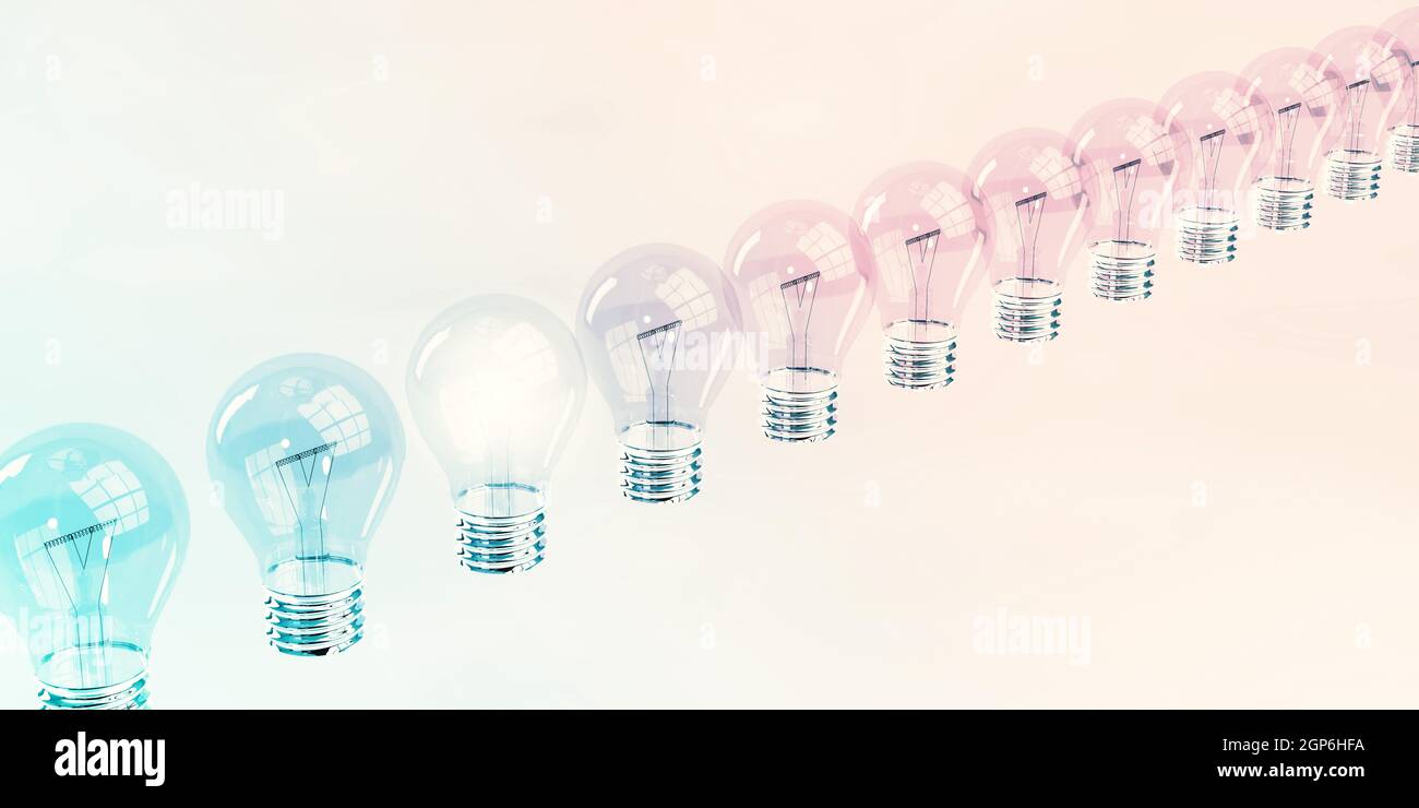 Inspiration and Sudden Creative Idea as a Background Stock Photo - Alamy