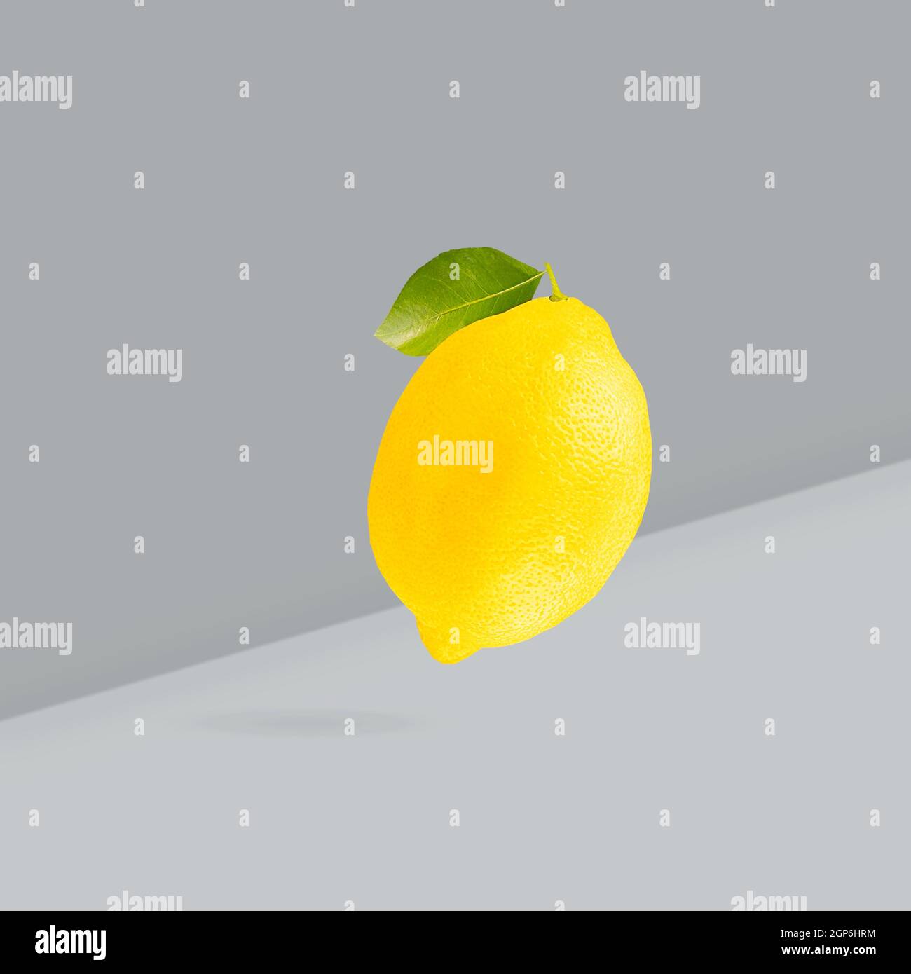 Color of the year Illuminating yellow and Ultimate Gray. Falling down ...