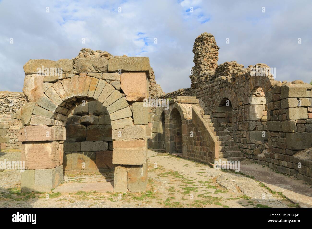 The inner buildings at the Asklepieion of Pergamon, an ancient Greek ...