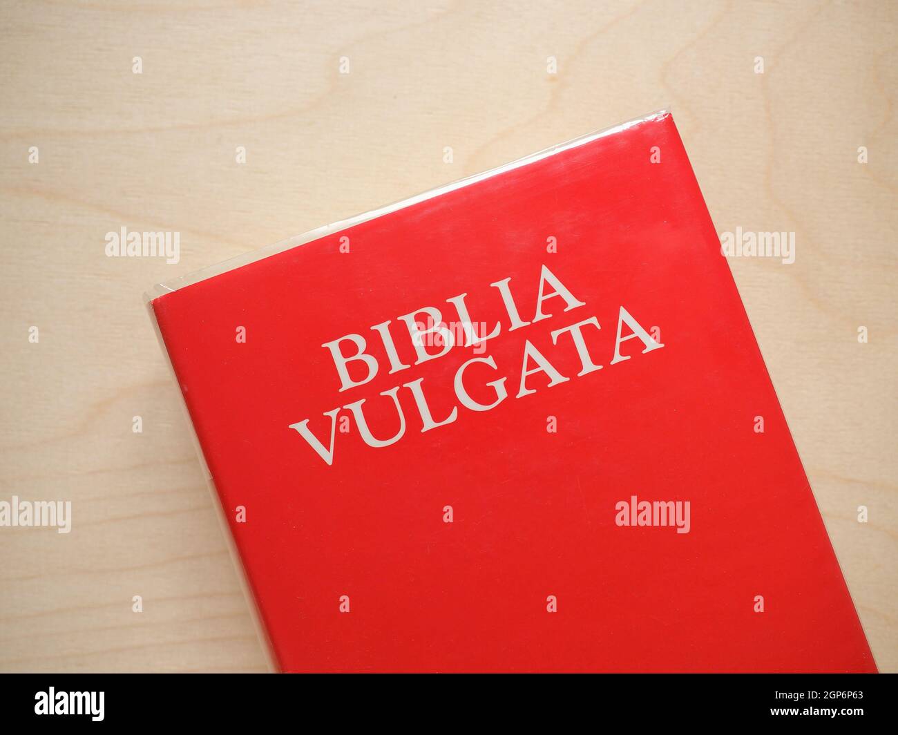 Biblia Vulgata (translation: Vulgate Bible) 4th century Latin version ...