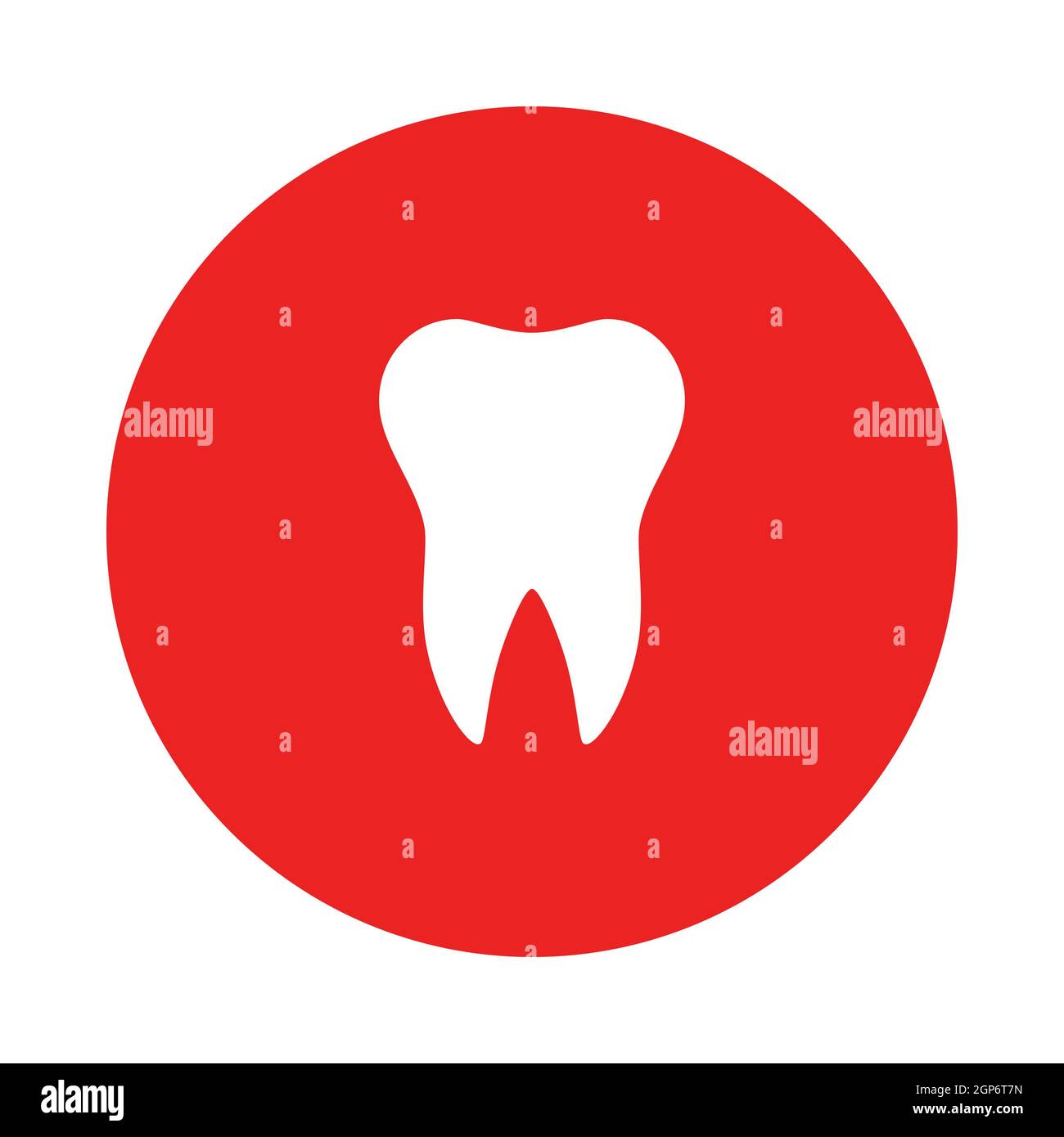 Tooth and circle Stock Photo - Alamy