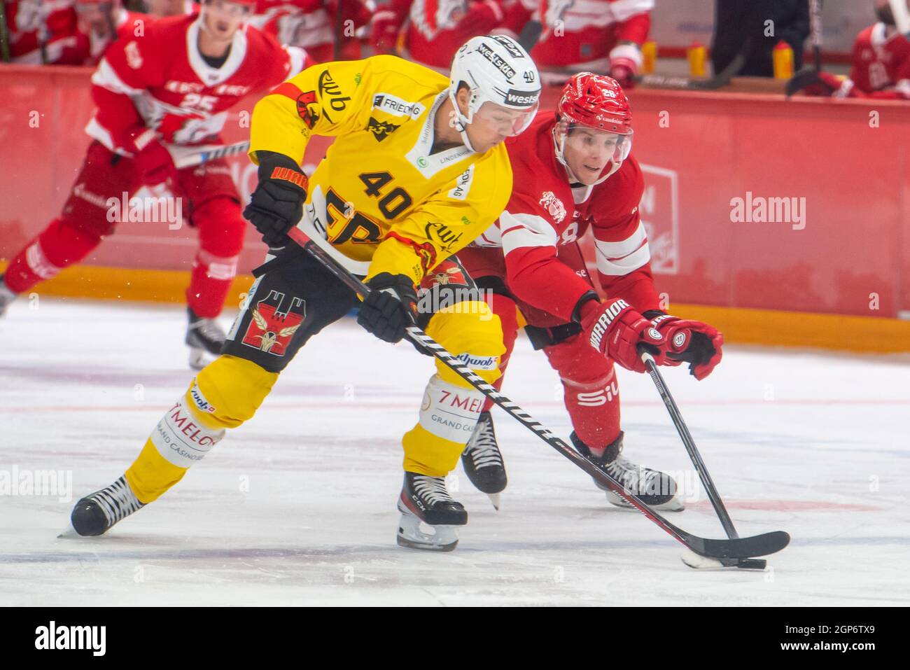 28.09.2021, Lausanne, Vaudoise Arena, NL: Lausanne HC - SC Bern, # 40 ...