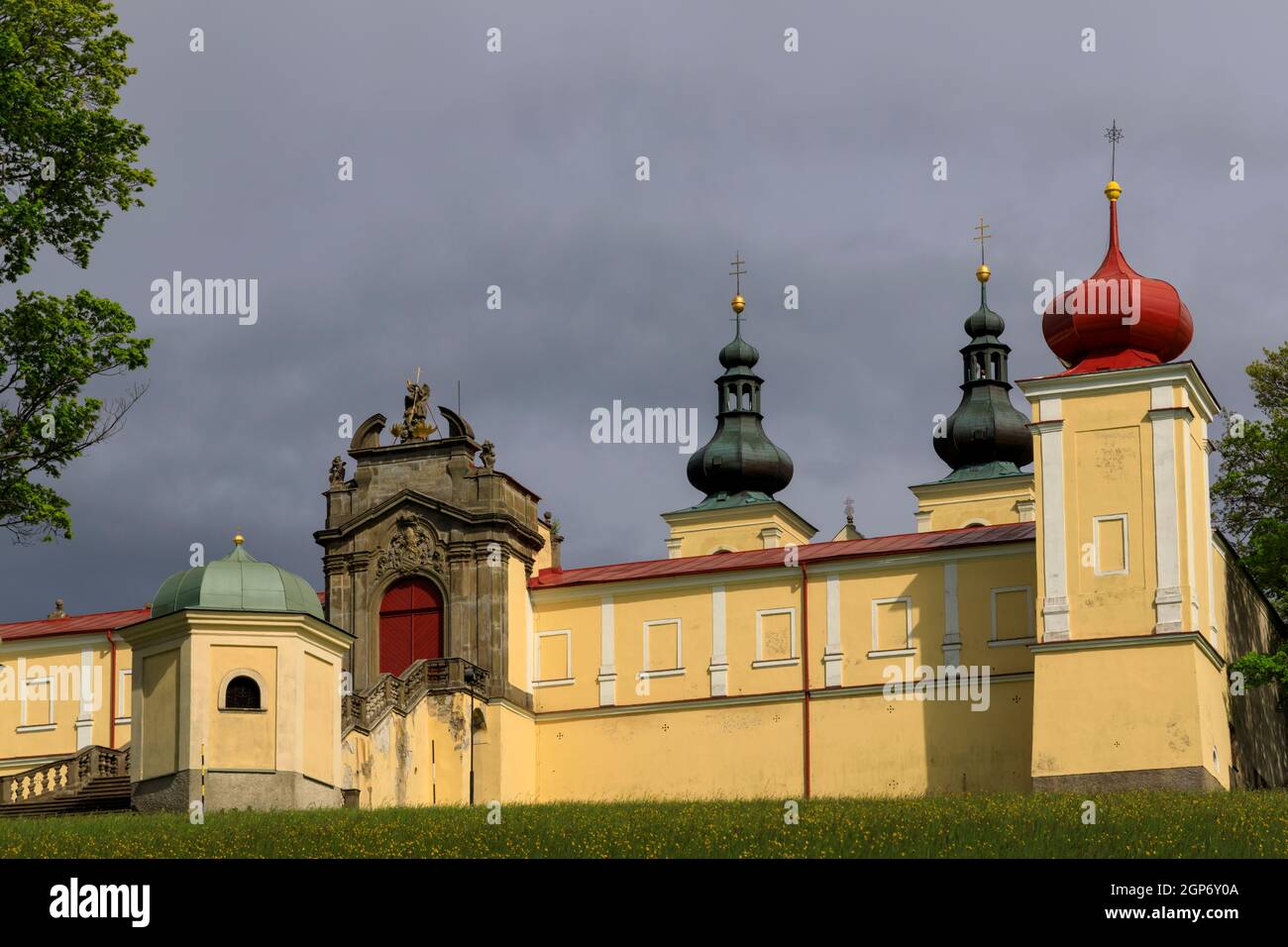 Monastery of the Mother of God Hedec, Eastern Bohemia, Czech Republic ...