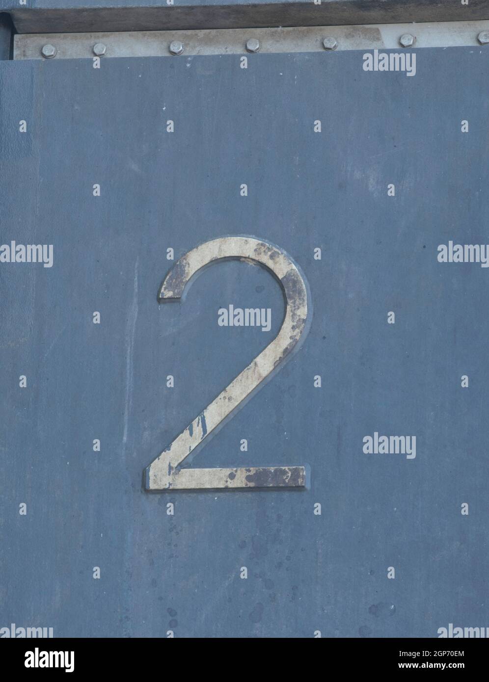 symbol of the number two or second, an arabic numeral Stock Photo - Alamy