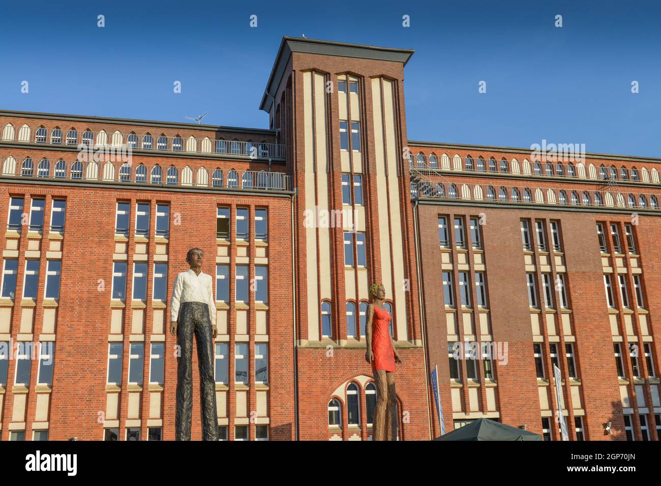 Central Library, Huehnerposten, Hamburg, Germany Stock Photo - Alamy