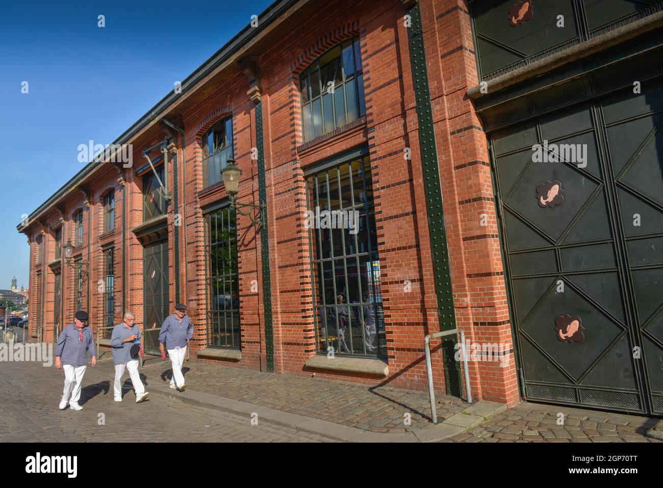 Fish Auction Hall, Grosse Elbstrasse, Altona, Hamburg, Germany Stock ...