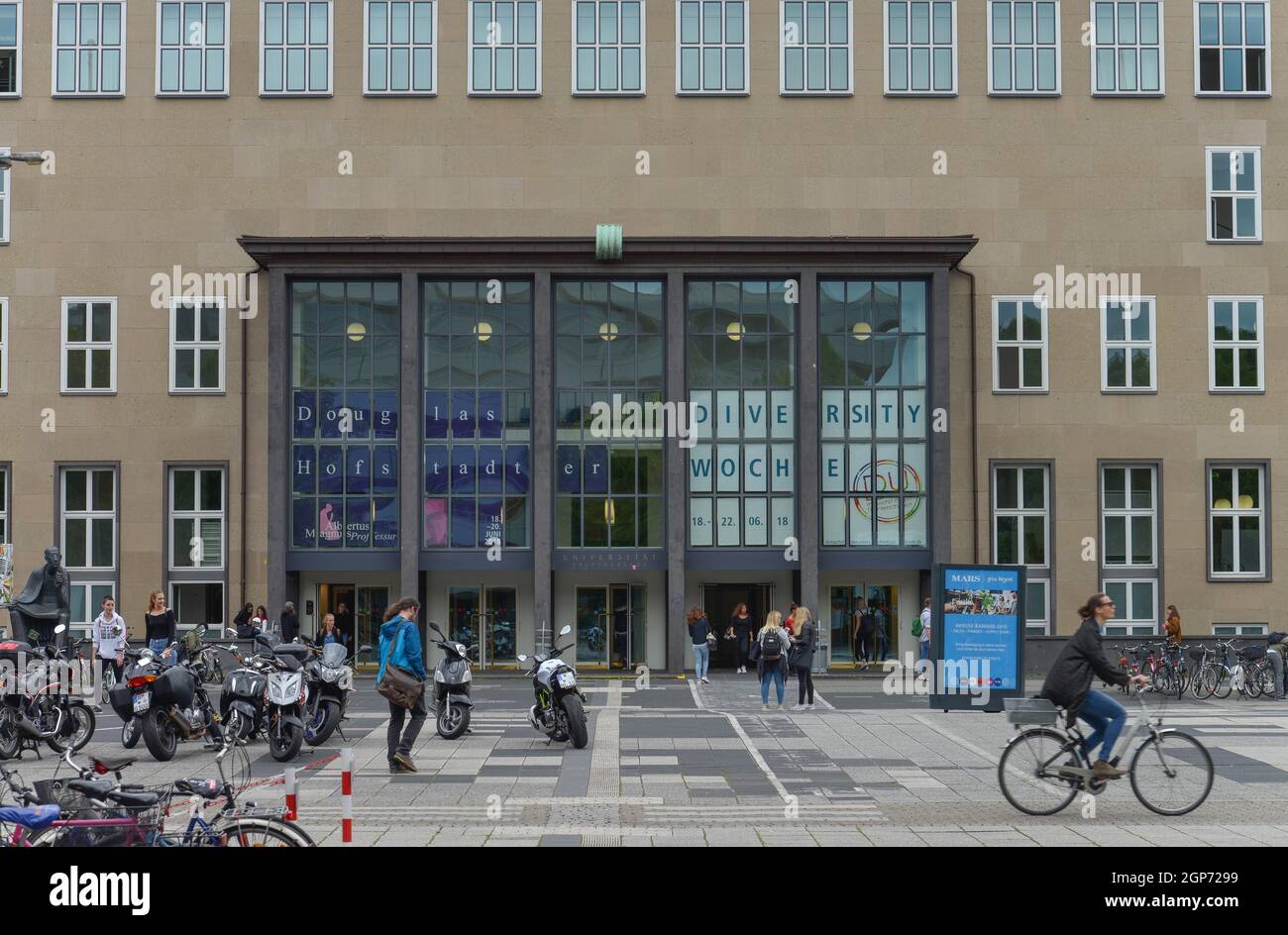 University of Cologne, Main Building, Albertus-Magnus-Platz, Lindenthal ...