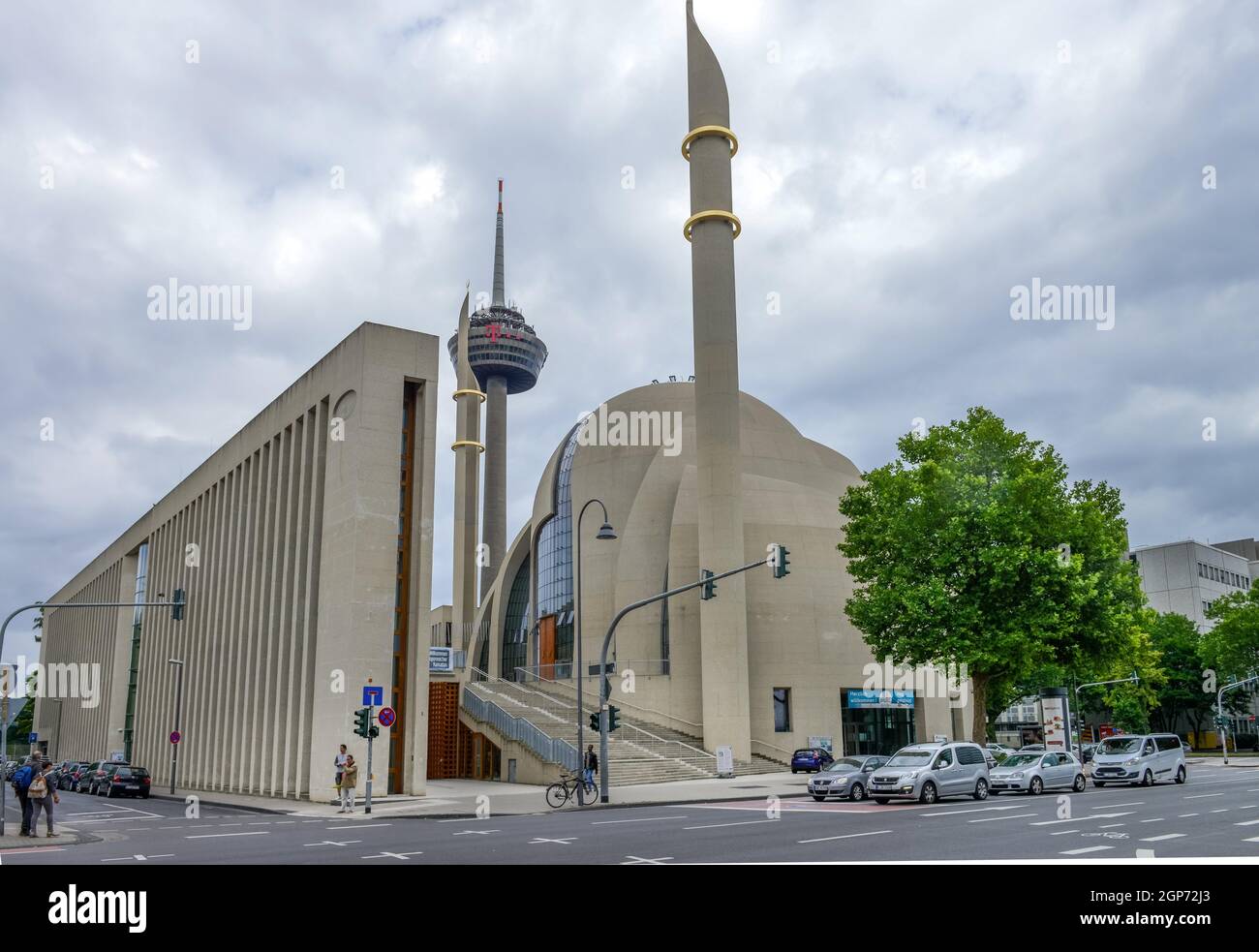 DITIB Central Mosque, Venloer Strasse, Cologne, North Rhine-Westphalia ...