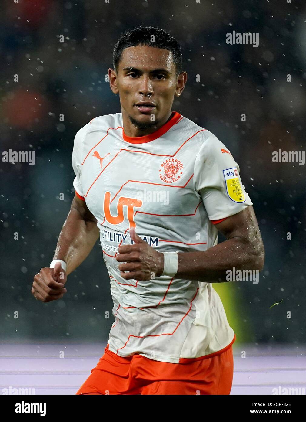 Blackpool's Demi Mitchell during the Sky Bet Championship match at the ...