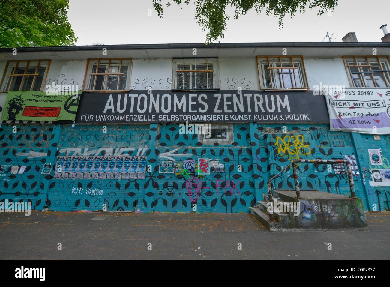 Autonomous Centre, Luxemburger Strasse, Cologne, North Rhine-Westphalia ...