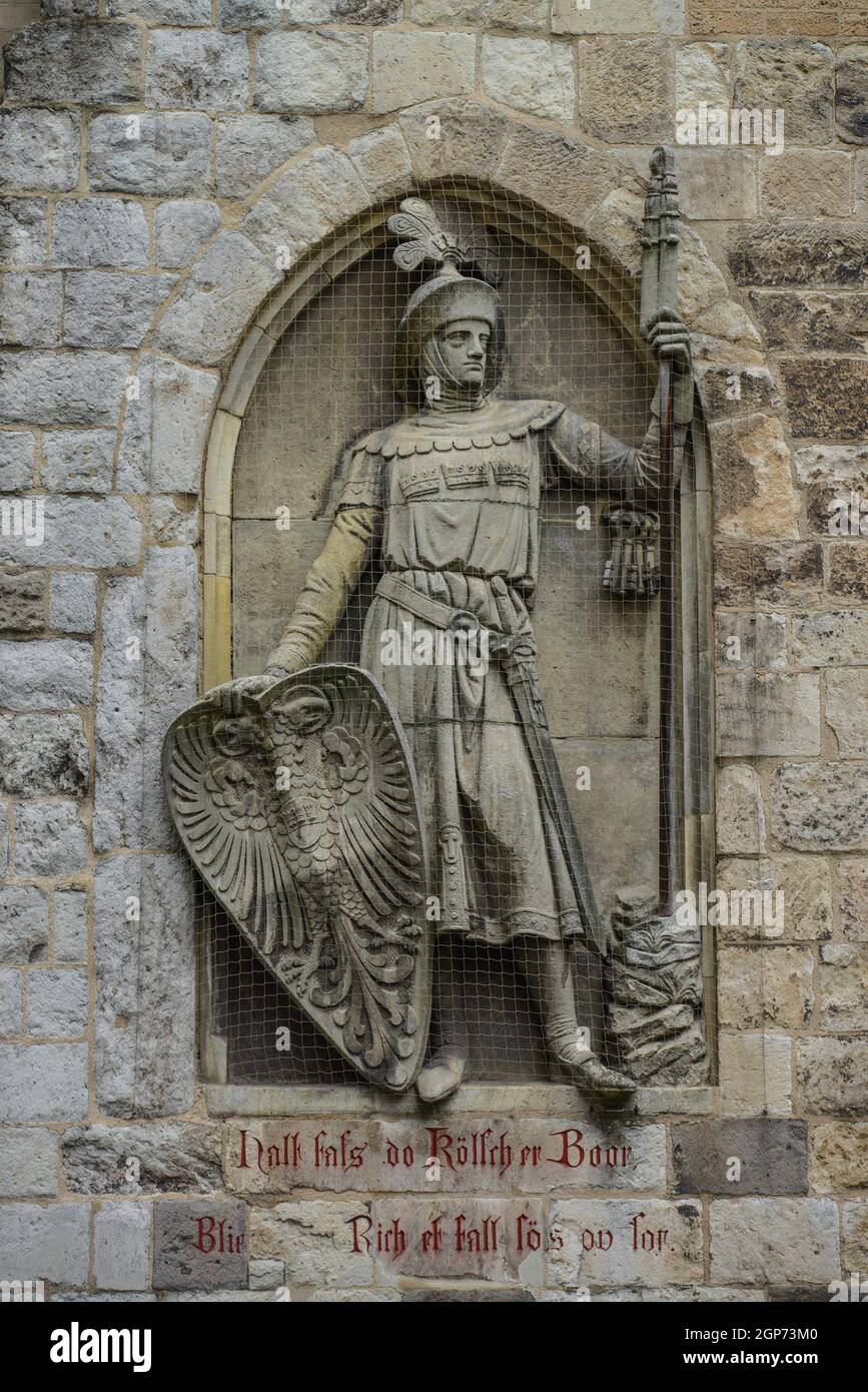 Koelner farmer, Eigelstein-Torburg, Eigelstein, Cologne, North Rhine ...