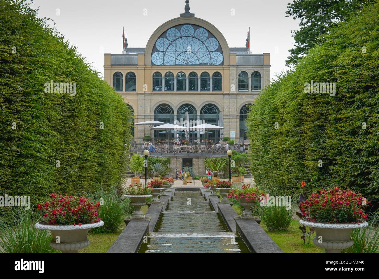 Flora, Botanical Garden, Kasakaden, Palais im Park, Riehl, Cologne ...