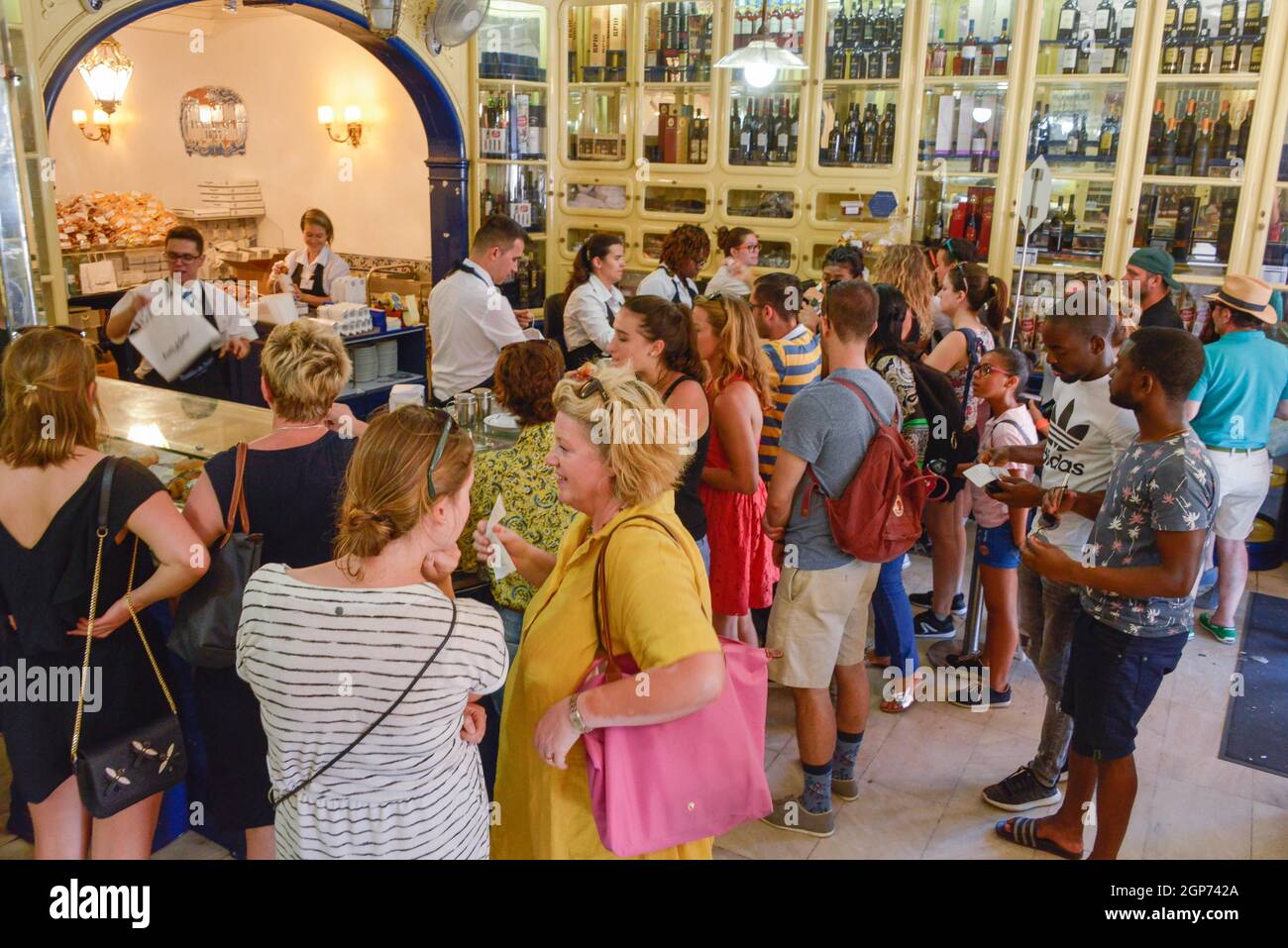 Pasteis de Belem Bakery, Belem, Lisbon, Portugal Stock Photo - Alamy