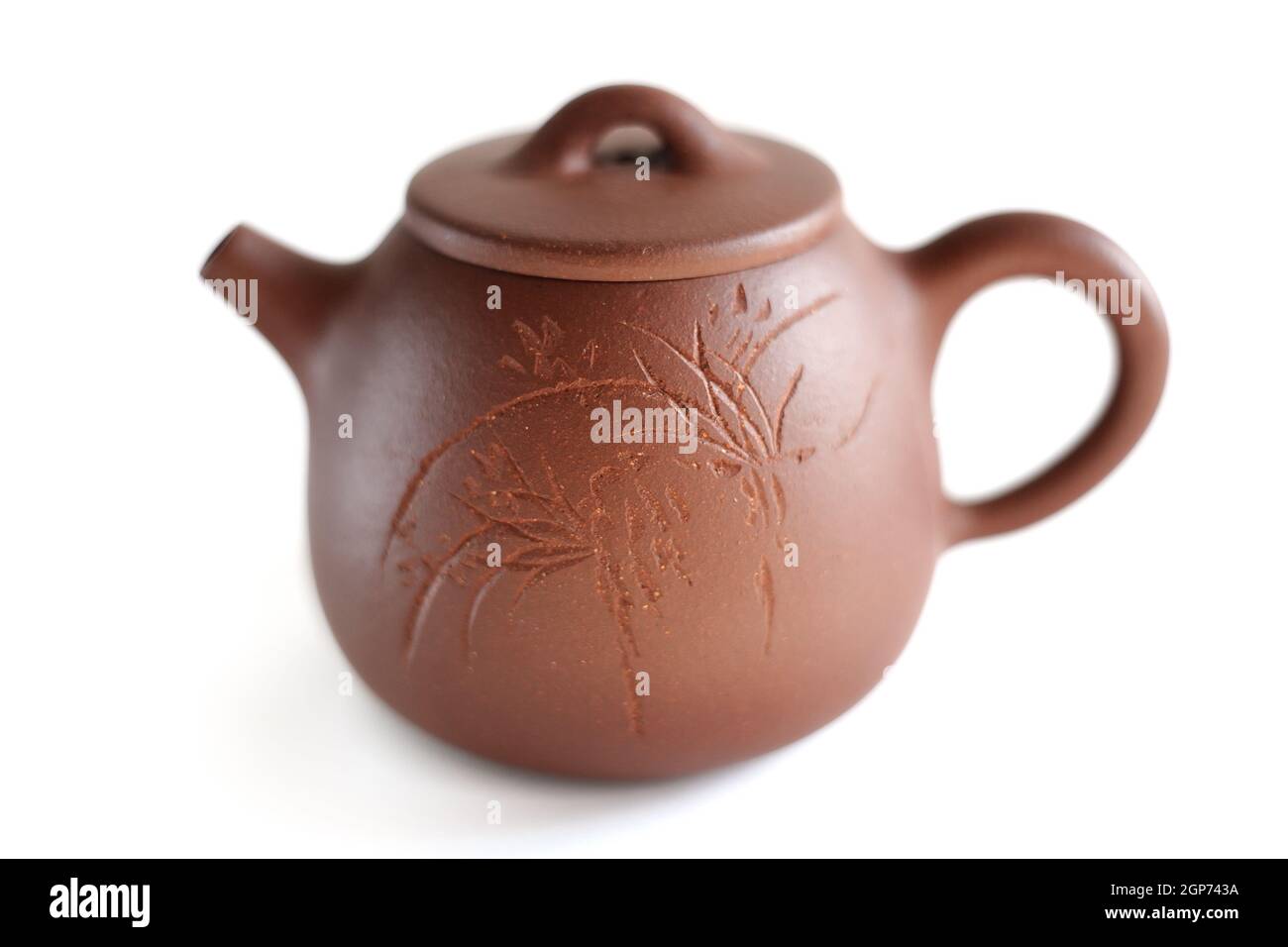 Chinese Yixing clay tea pot Stock Photo - Alamy