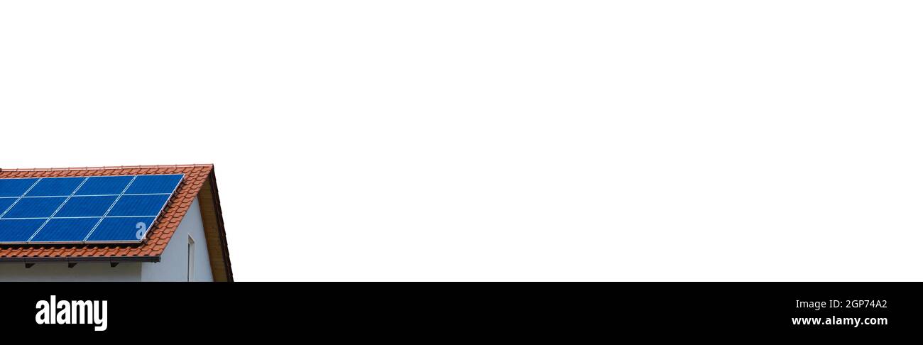 Solar panels on with a blue photocell, replacing old sources of ...