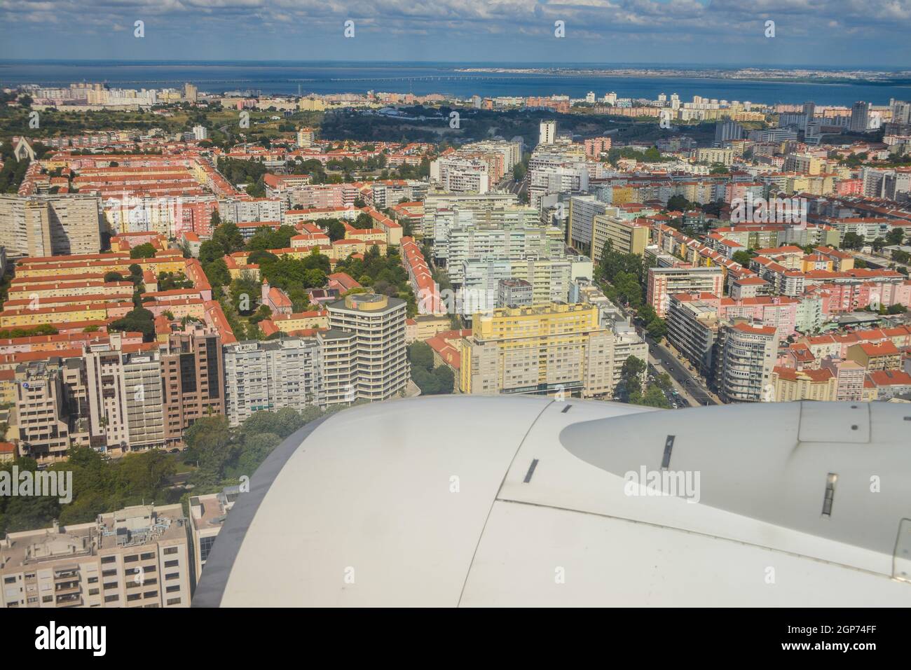 Aerial view, New Town Chelas, Lisbon, Portugal Stock Photo - Alamy