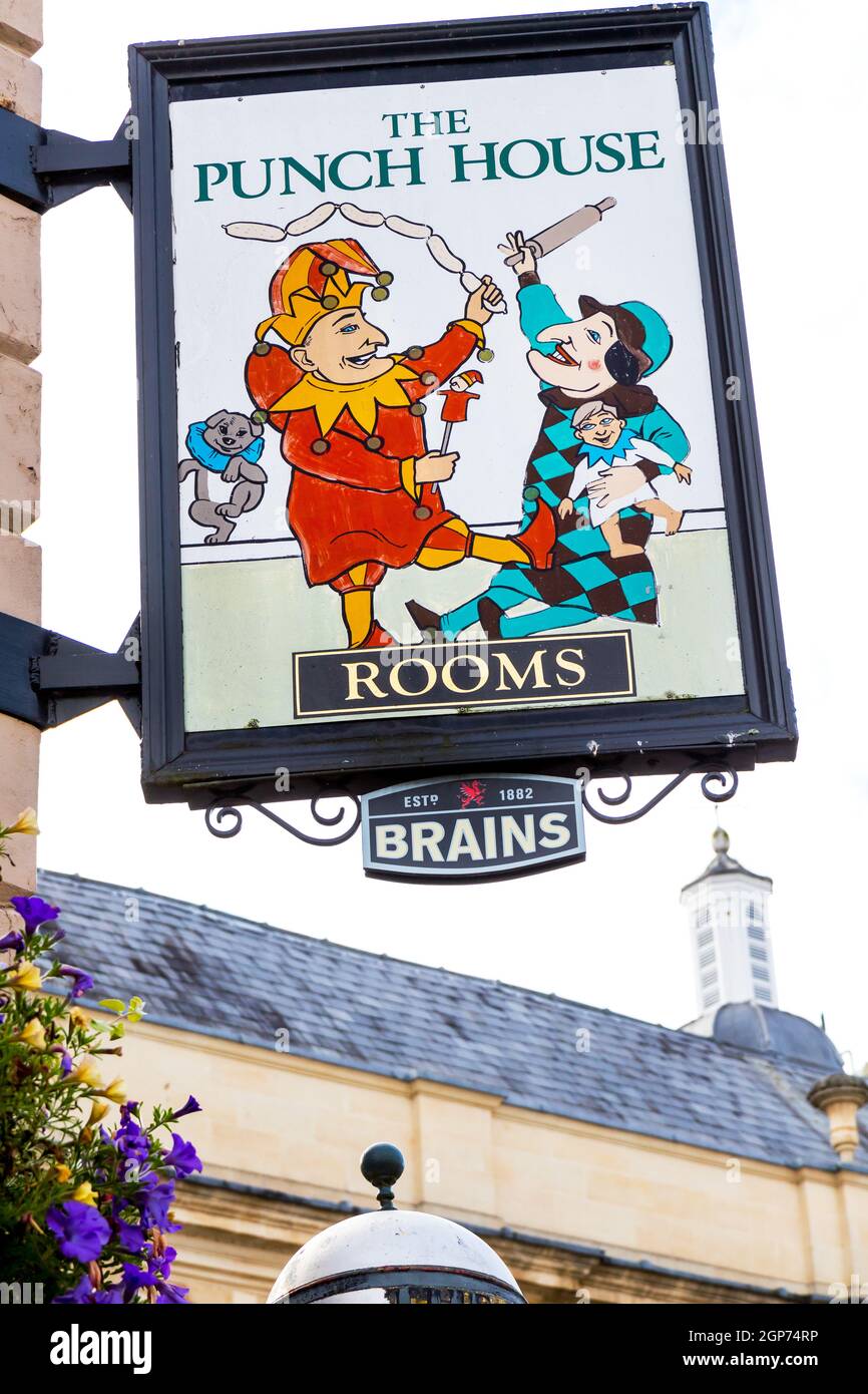 The Punch House Monmouth Stock Photo - Alamy