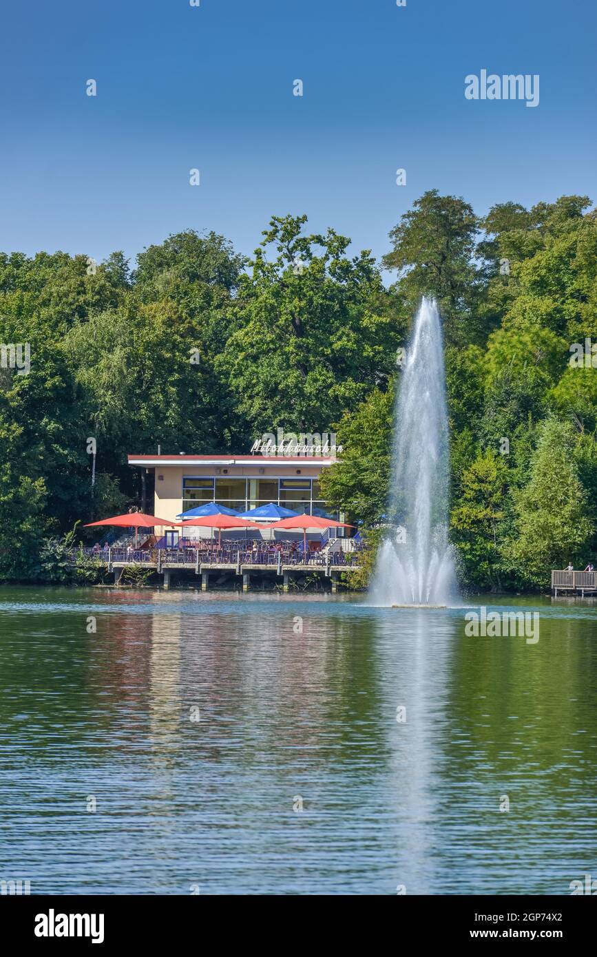 Weisser See, Weissensee, Berlin, Milk Cottage, Germany Stock Photo - Alamy