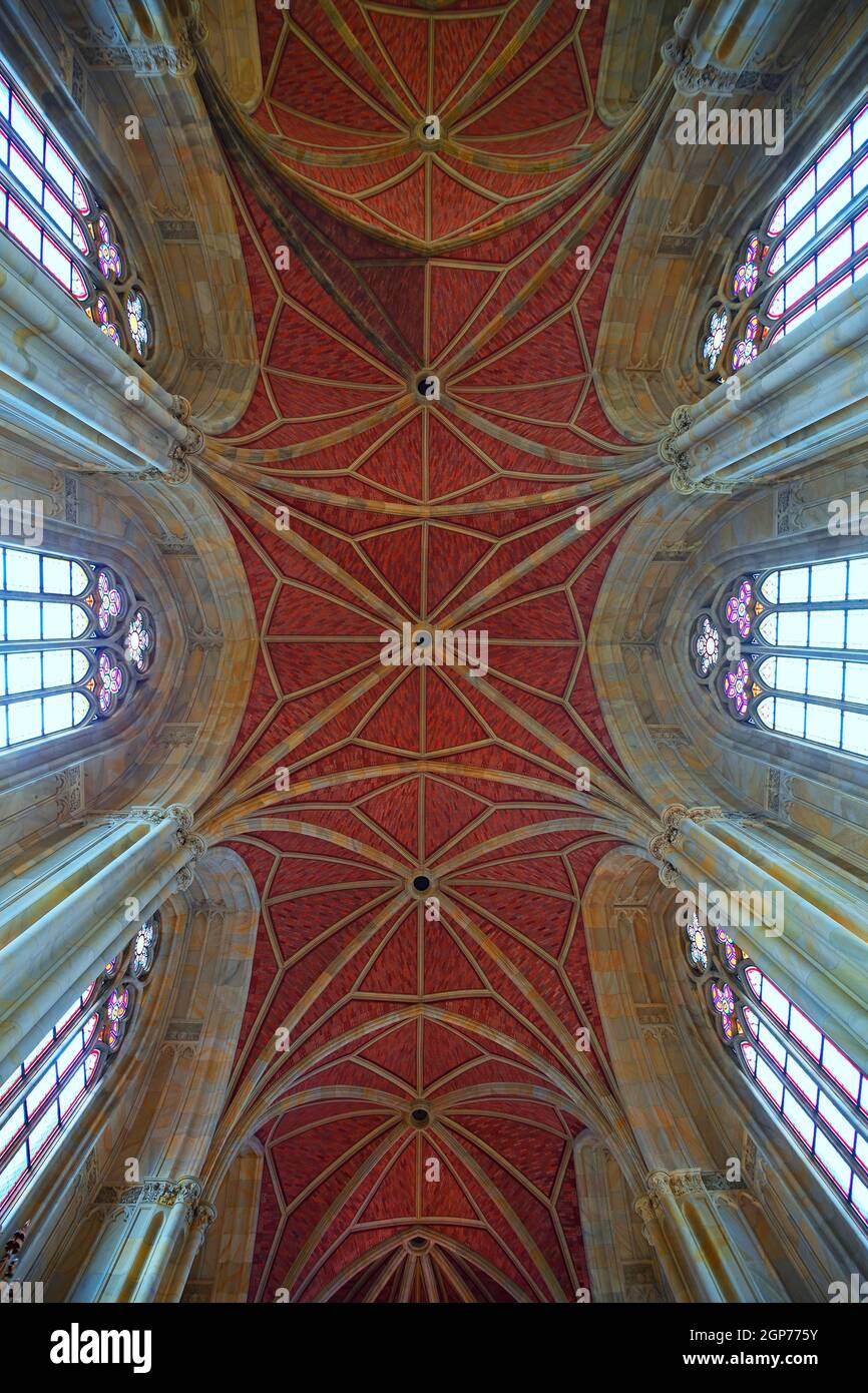 Ceiling vault, Friedrichswerder Church, architect Carl Friedrich ...