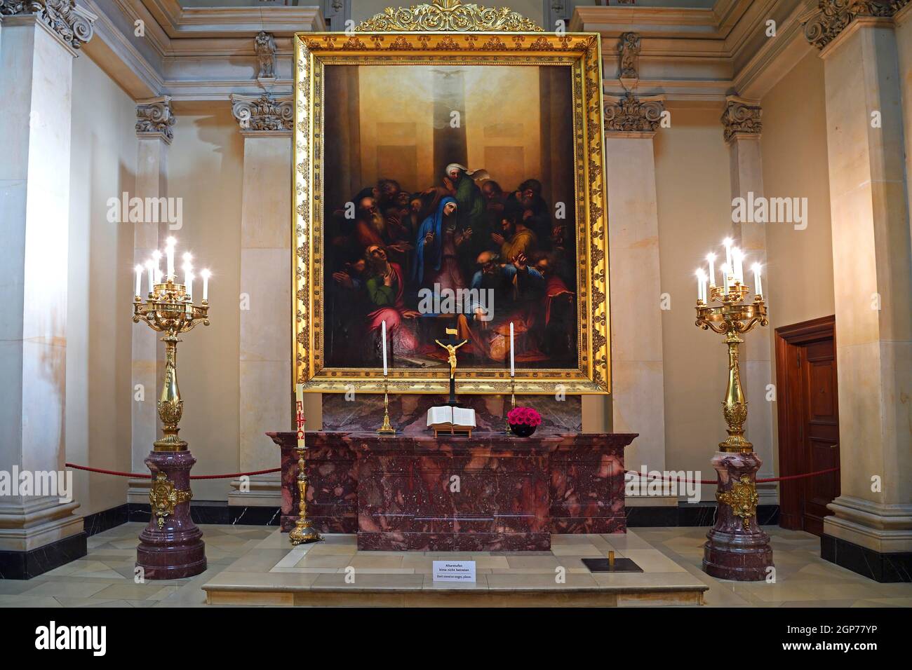 Altar in the wedding chapel, Berlin Cathedral, Berlin, Germany Stock ...
