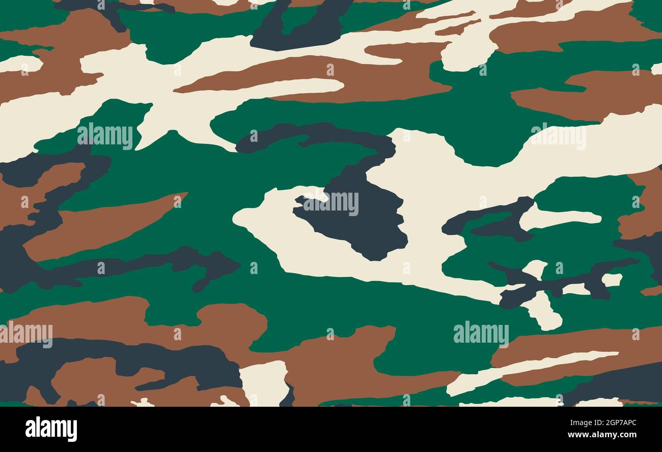 Military camouflage texture khaki print background - Vector ...