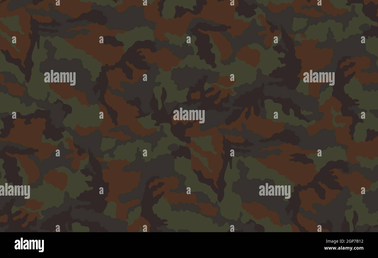 Military camouflage texture khaki print background - Vector ...