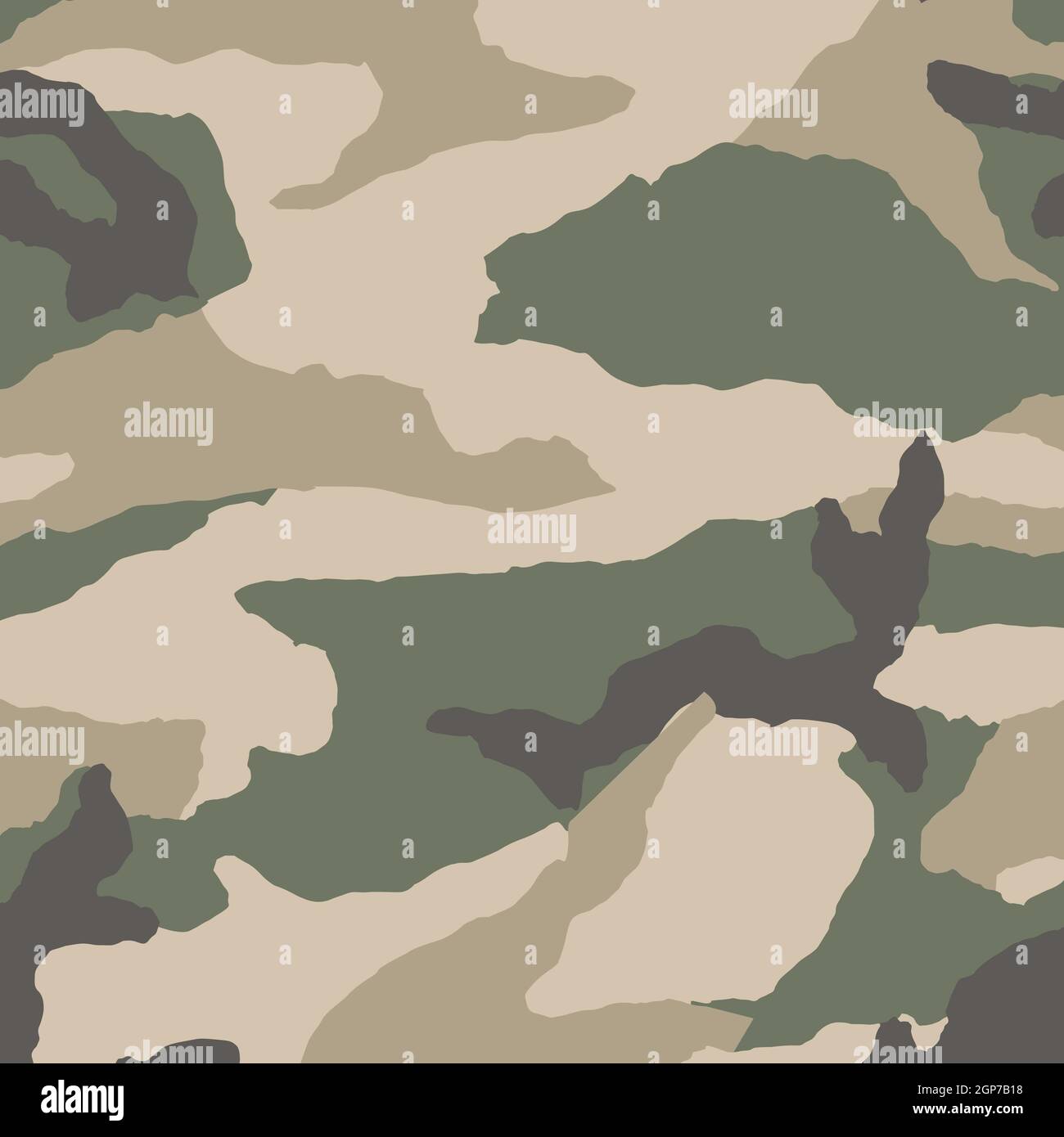Military camouflage texture khaki print background - Vector ...