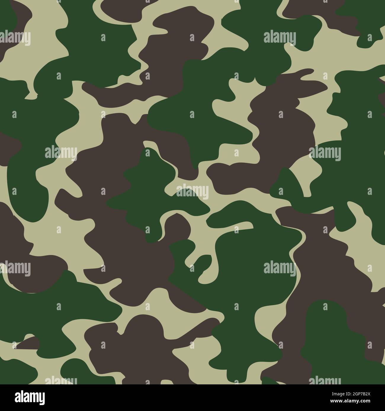 Military camouflage texture khaki print background - Vector ...
