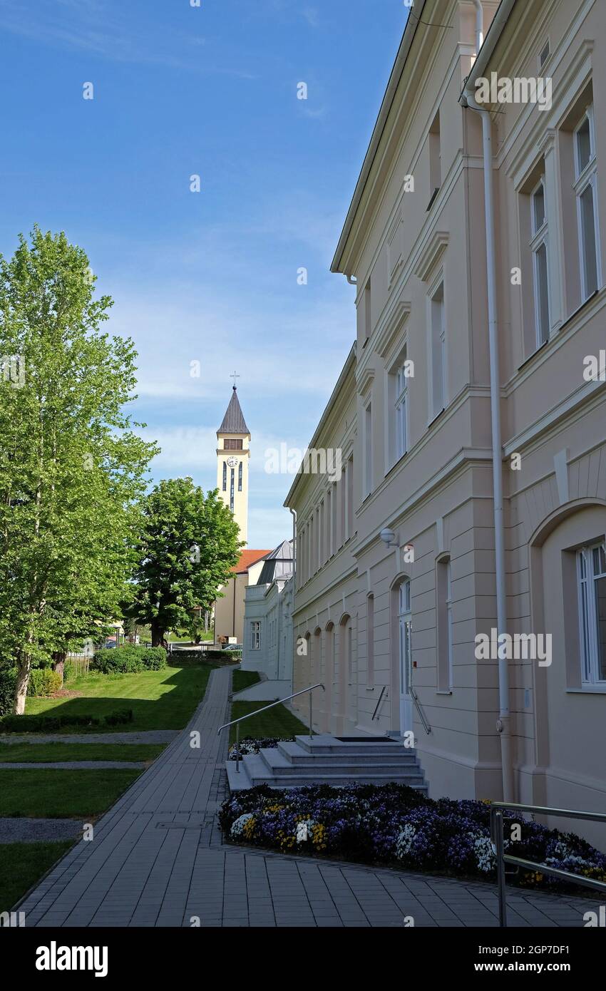 Kursalon in Lipik, largest and most representative building in Lipik ...