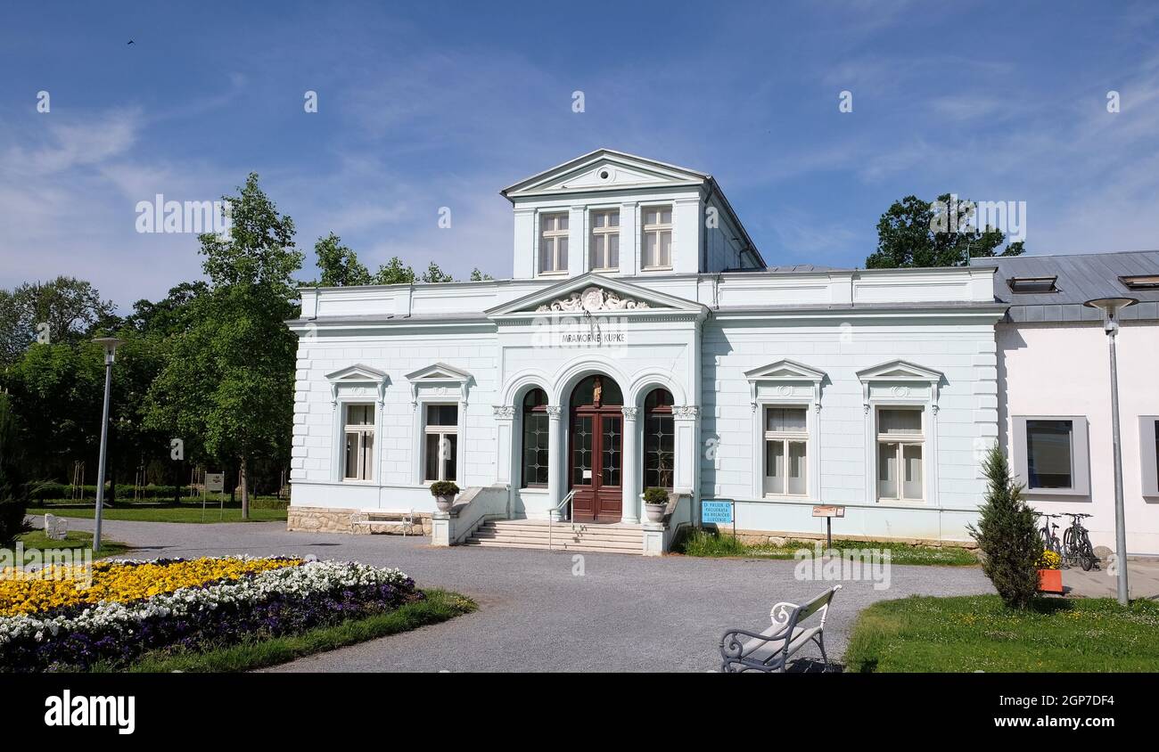 Marble baths in Lipik health resort. Lipik, Croatia Stock Photo - Alamy