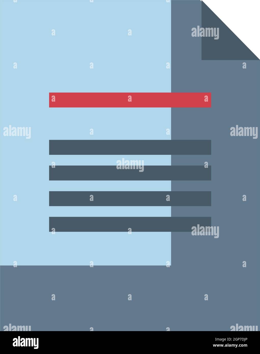 information document on white background Stock Vector Image & Art - Alamy