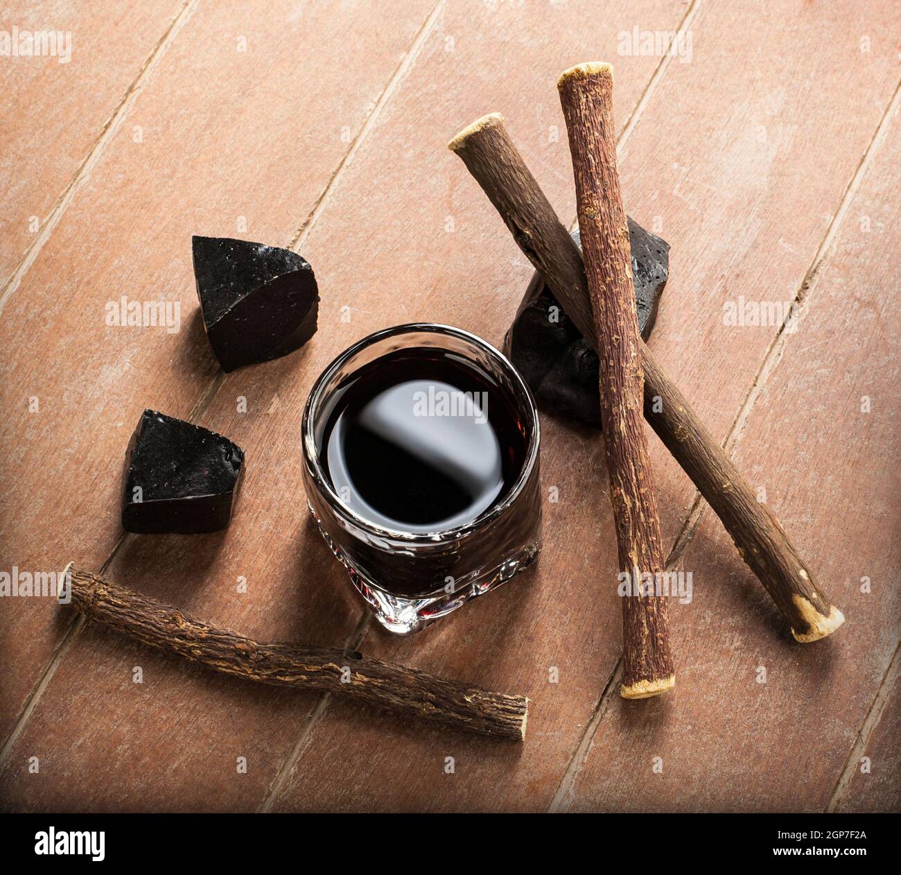 Licorice liqueur with pure blocks hi-res stock photography and images ...