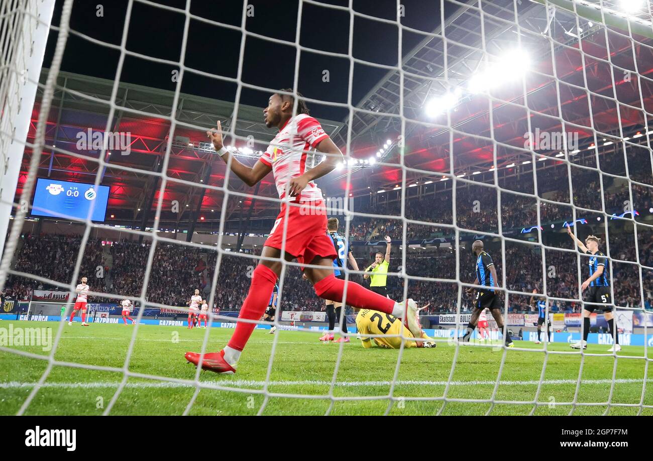 Leipzig, Germany. 28th Sep, 2021. Football: Champions League, Group ...