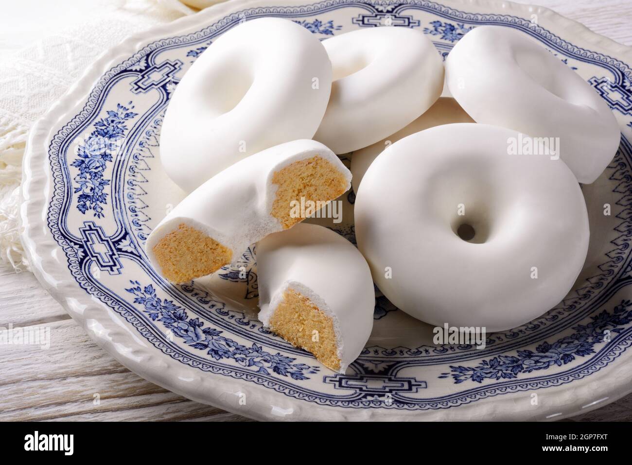 Rousquilles, traditional French and Spanish donuts Stock Photo - Alamy