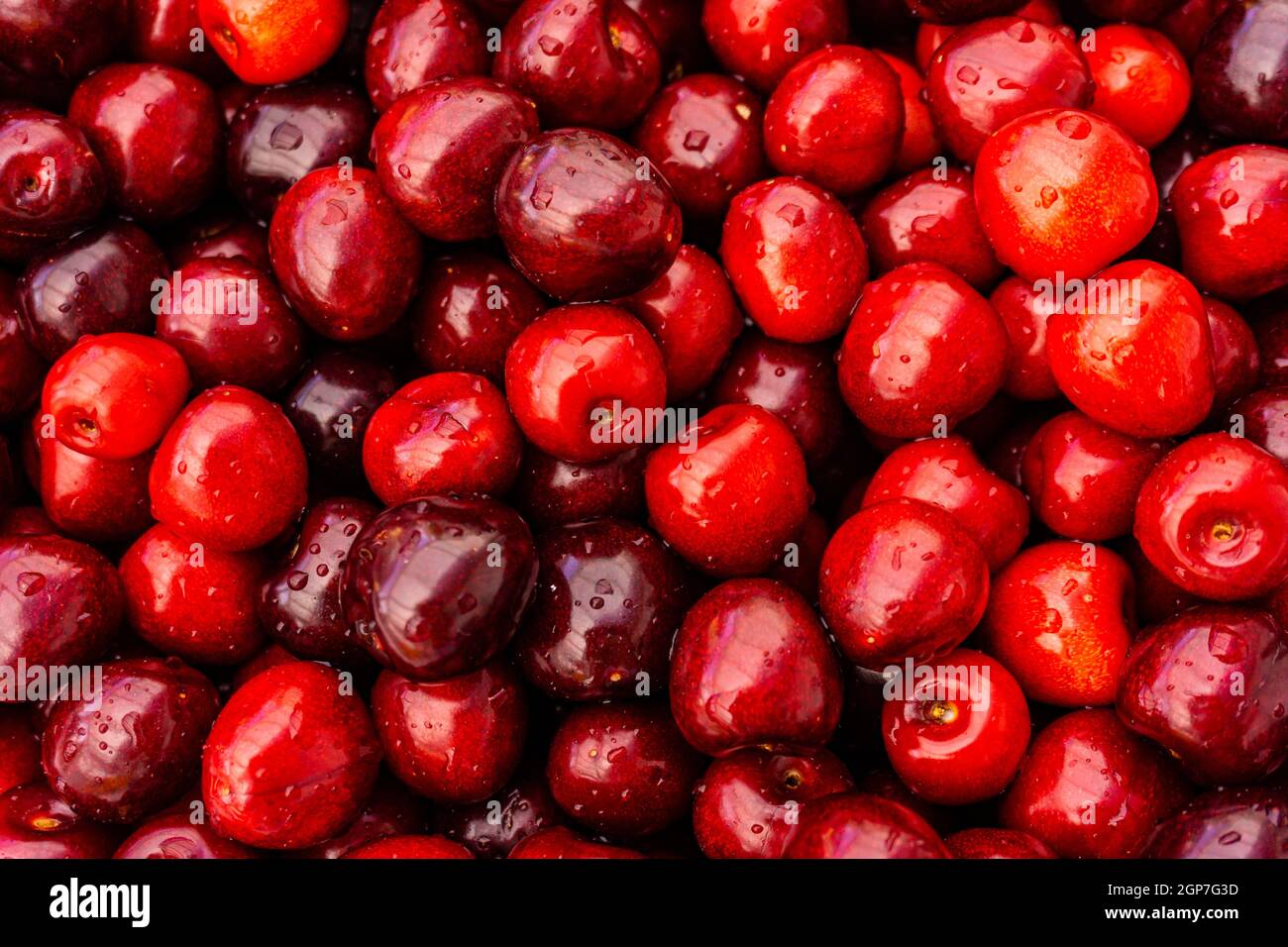 cherry Fruit Background, cherry Texture Pattern Stock Photo - Alamy