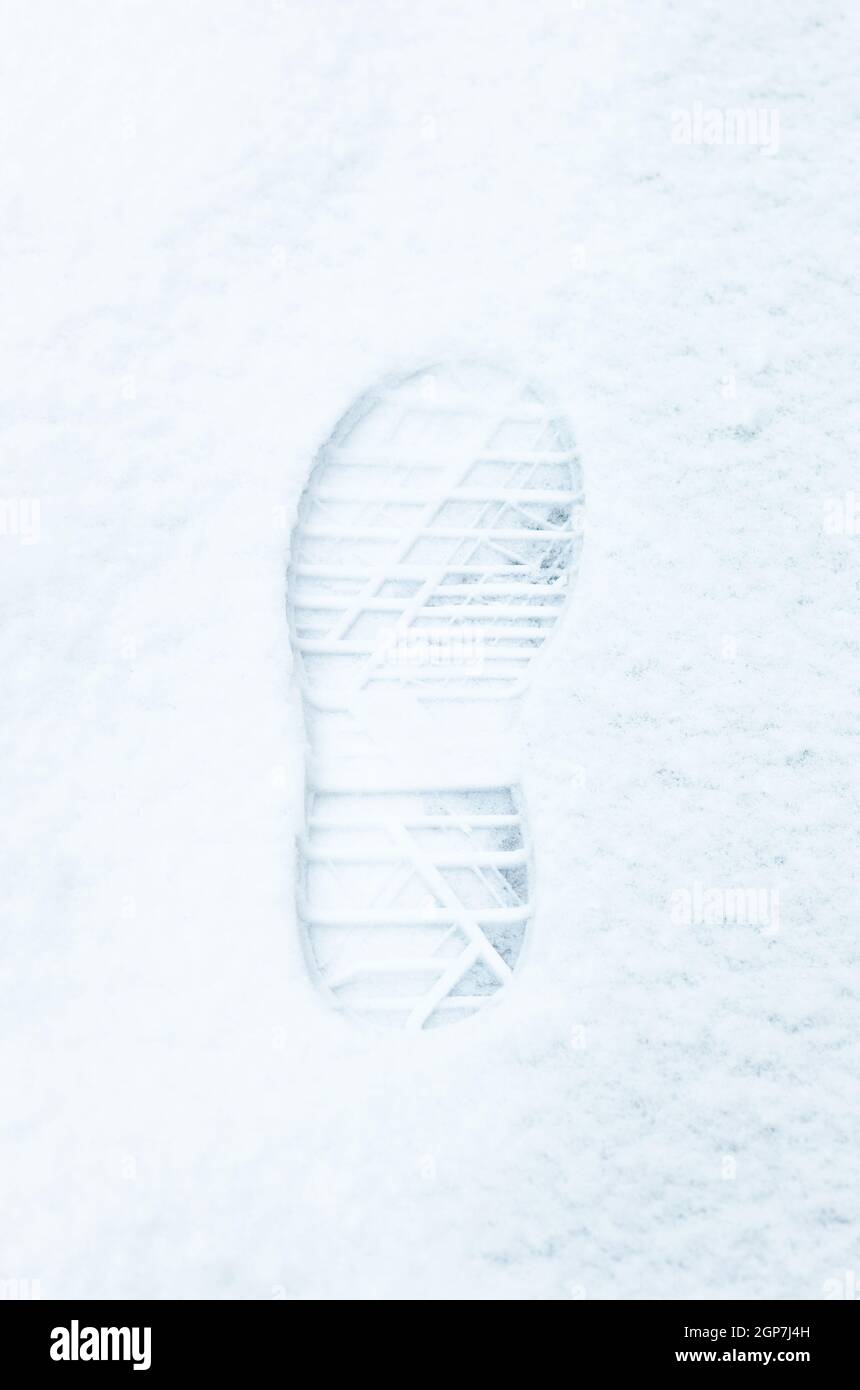 Single footprint hi-res stock photography and images - Alamy