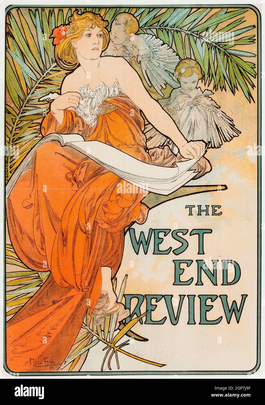 Art by Alphonse Mucha Stock Photo - Alamy