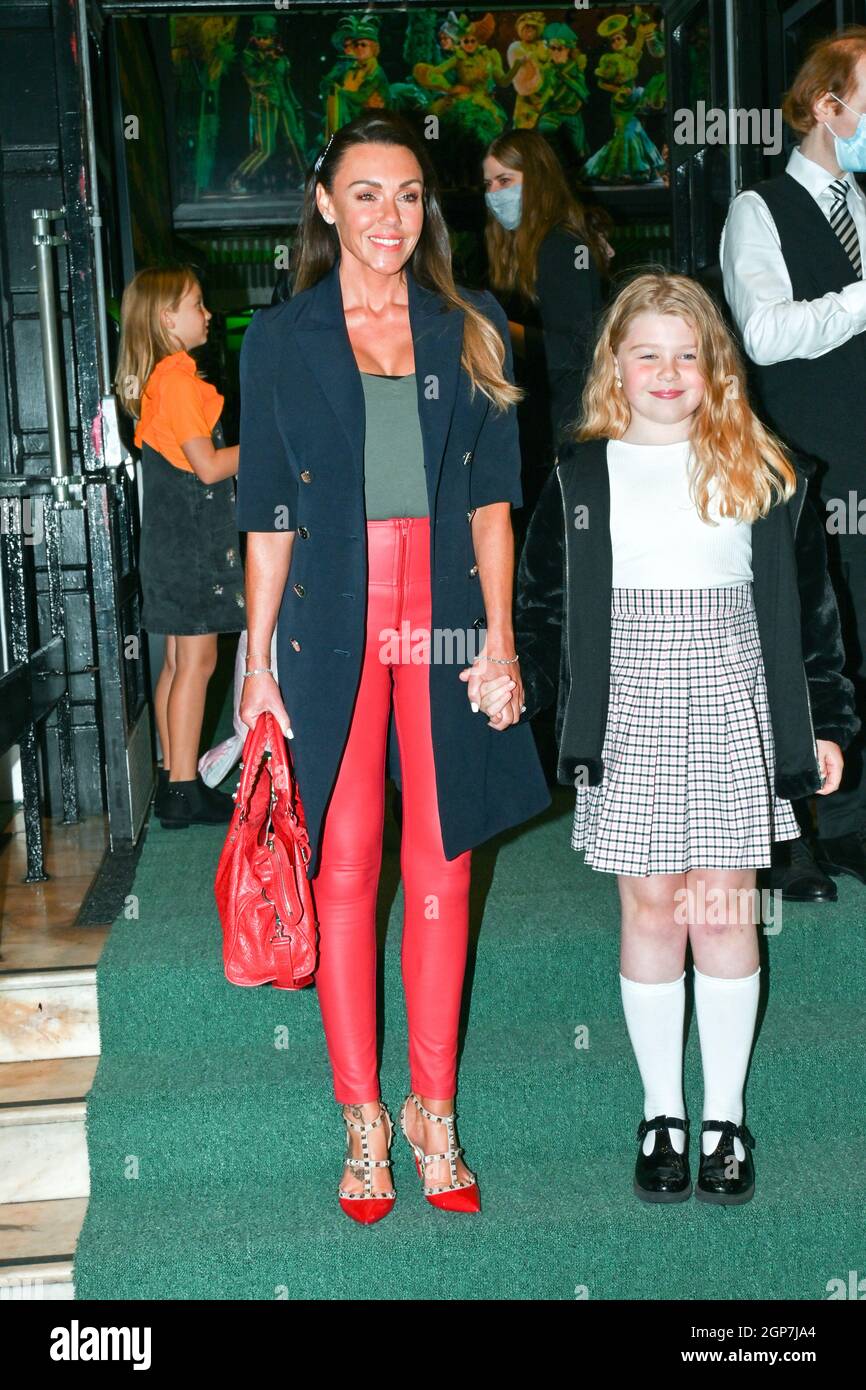 London, UK, Sept 28 2021: Michelle Heaton attended, A Gala Performance ...