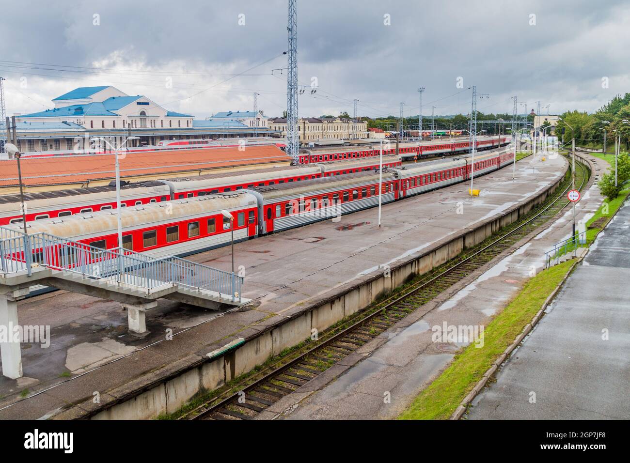 Vilnius rail station hi-res stock photography and images - Alamy