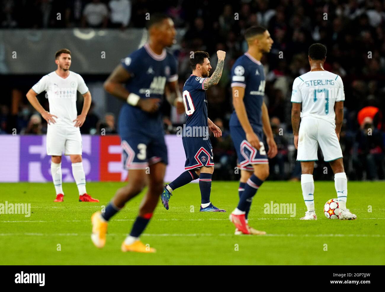 Messi champions league goal 2021 hi-res stock photography and images ...