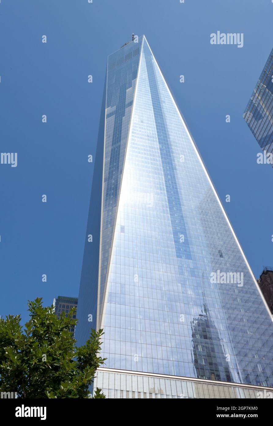 NEW YORK, NY - JULY 11, 2015: Freedom Tower, located in lower Manhattan ...
