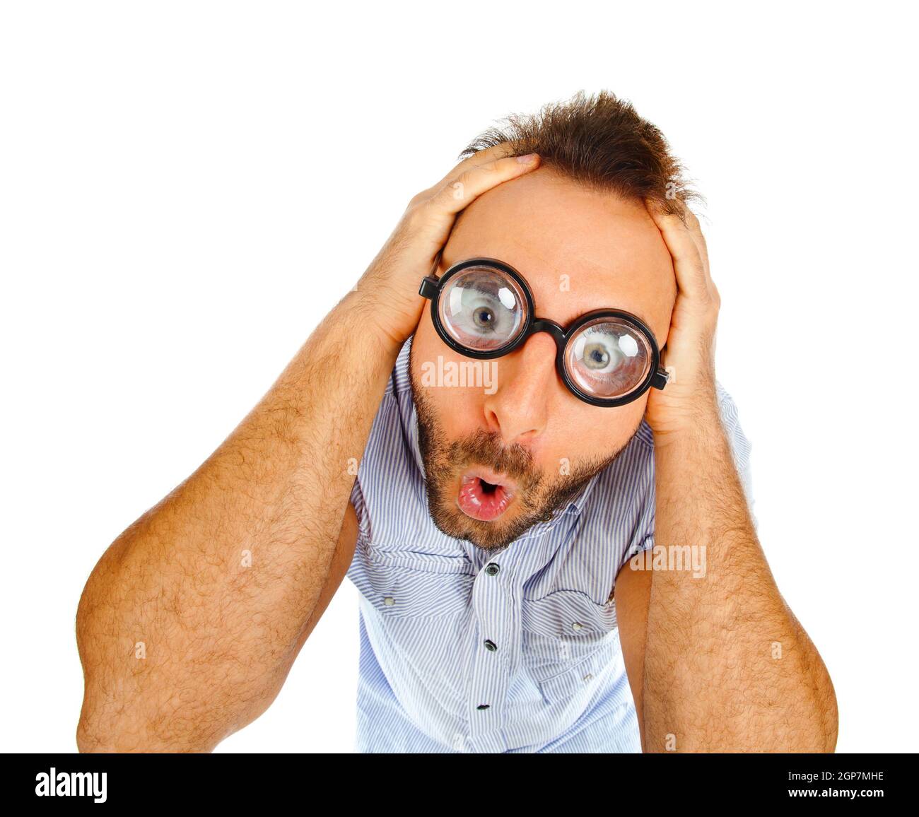 Thick glasses hi-res stock photography and images - Alamy