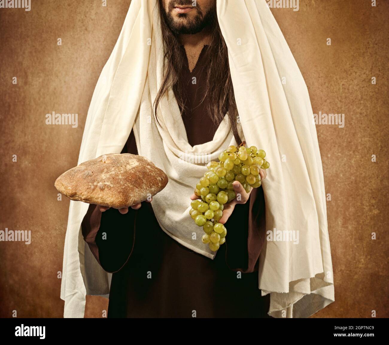 Jesus gives the our father hi-res stock photography and images - Alamy