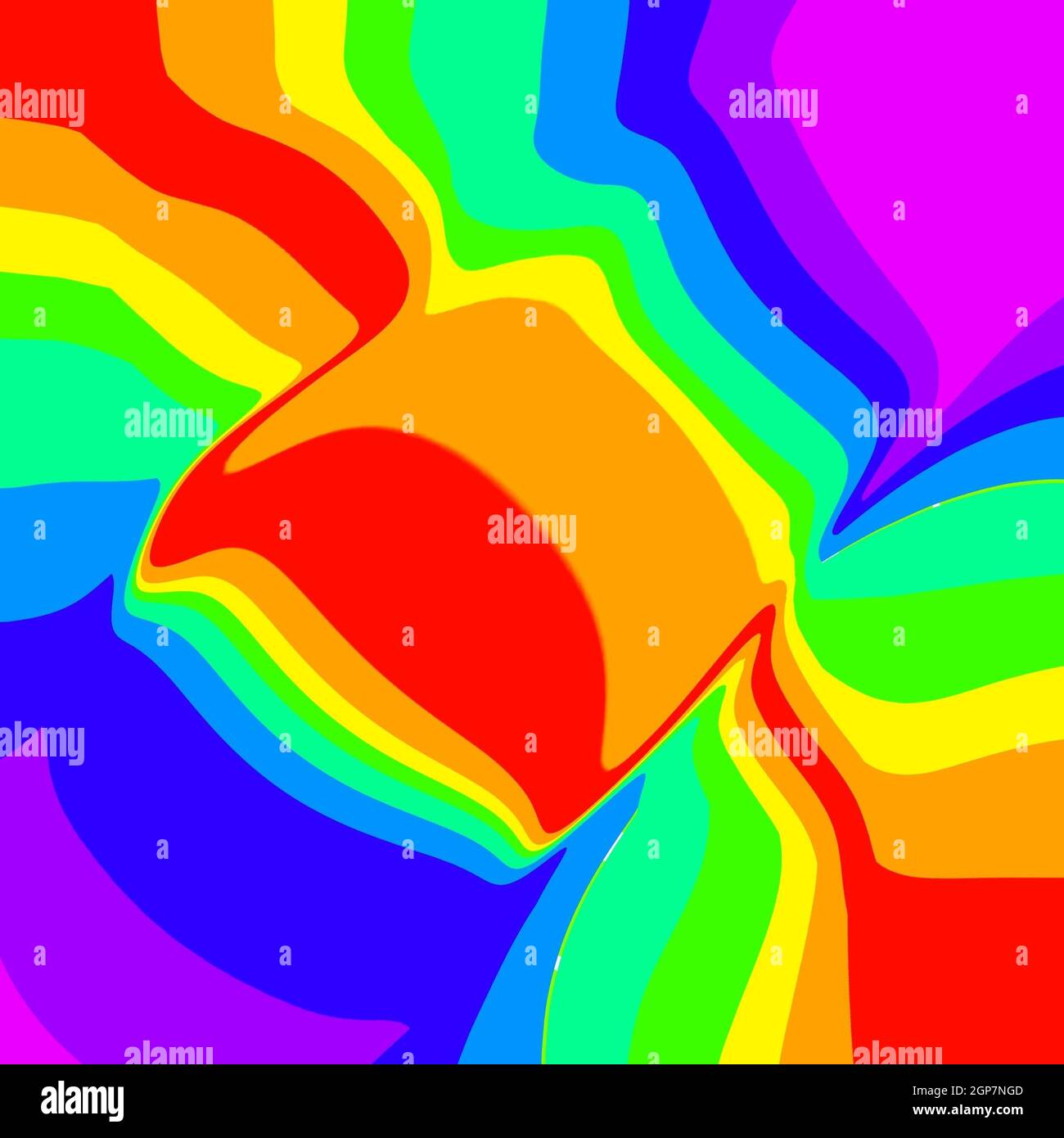 Digital illustration of colorful patterned background for wallpaper ...